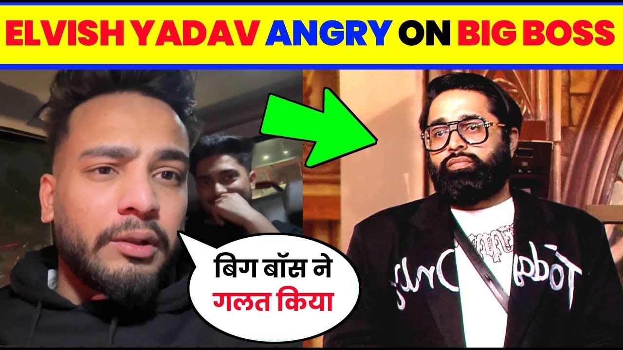 Elvish Yadav React On Tehlka Bhai Eviction। Sunny Arya Evicted। Big ...