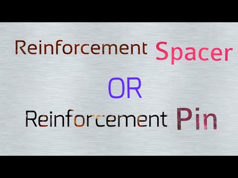 Reinforcement Spacer | Reinforcement Pin | #reinforcement - YouTube