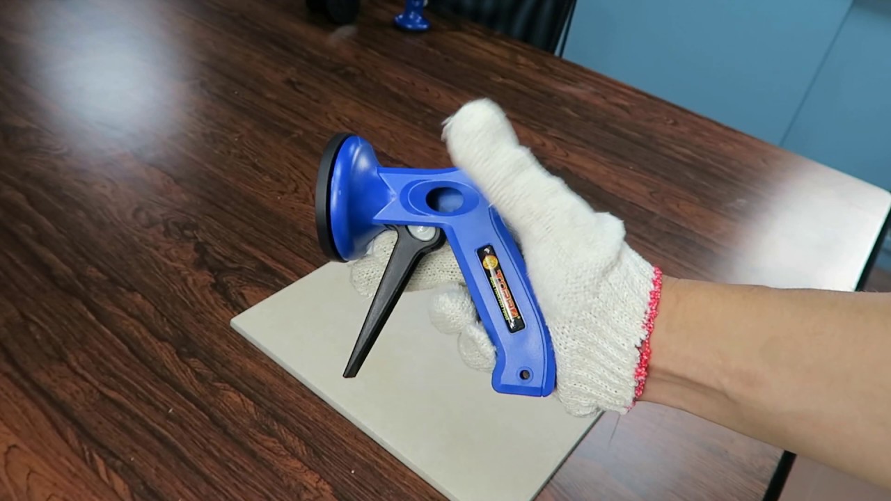 One handed mini suction lifter - YouTube