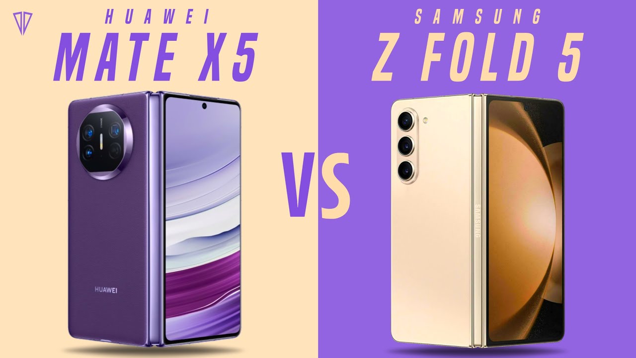 Huawei Mate X5 VS Samsung Galaxy Z Fold 5 - YouTube