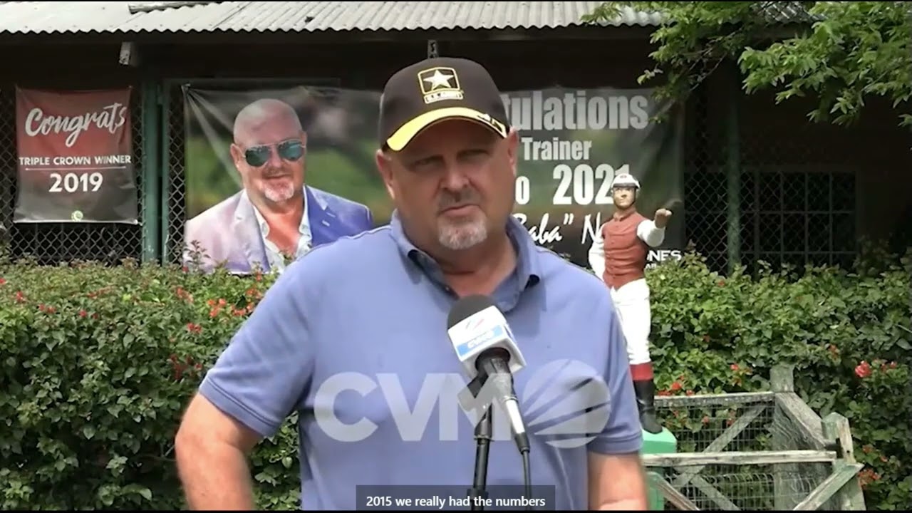 JAMAICA HORSE RACING: CVM TV CHATS WITH CHAMPION TRAINER ANTHONY NUNES ...
