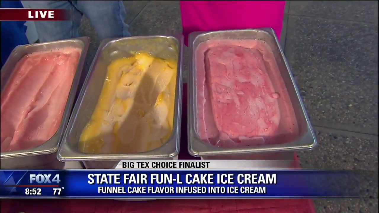 Fair Fun-L Cake Ice Cream the story - State Fair of Texas - YouTube