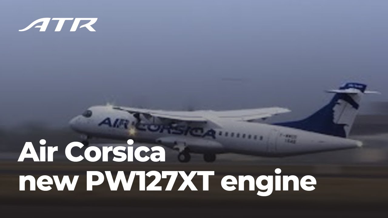 Air Corsica | First ATR 72-600 with Pratt & Whitney's new PW127XT ...