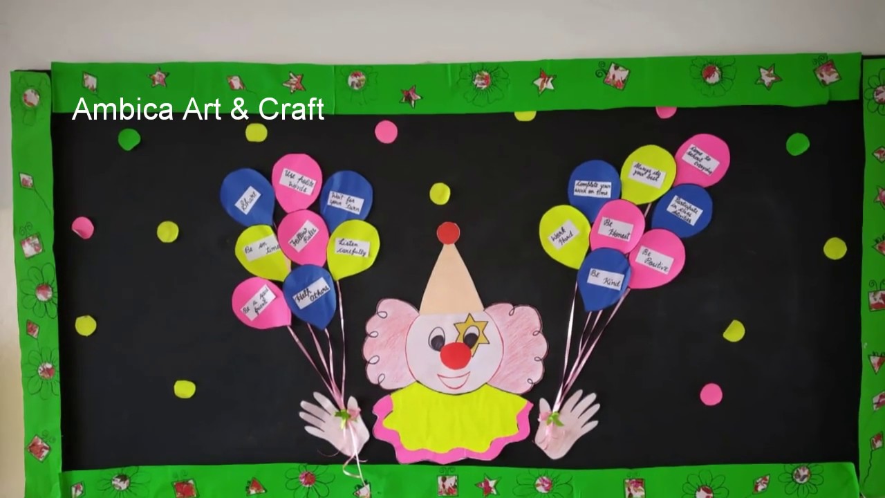 School Blackboard & Displayboard decoration/Back to school blackboard ...
