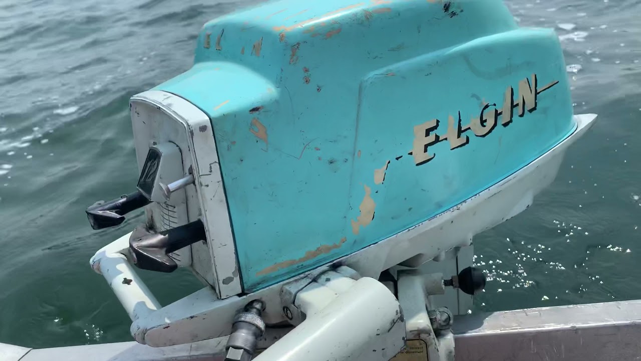 1959 Elgin 12 hp - YouTube