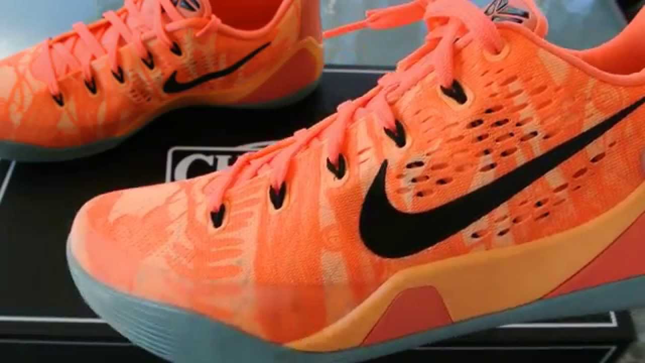 KoF Mailbox: Nike Kobe 9 EM "Bright Mango" From Champs Sports - YouTube