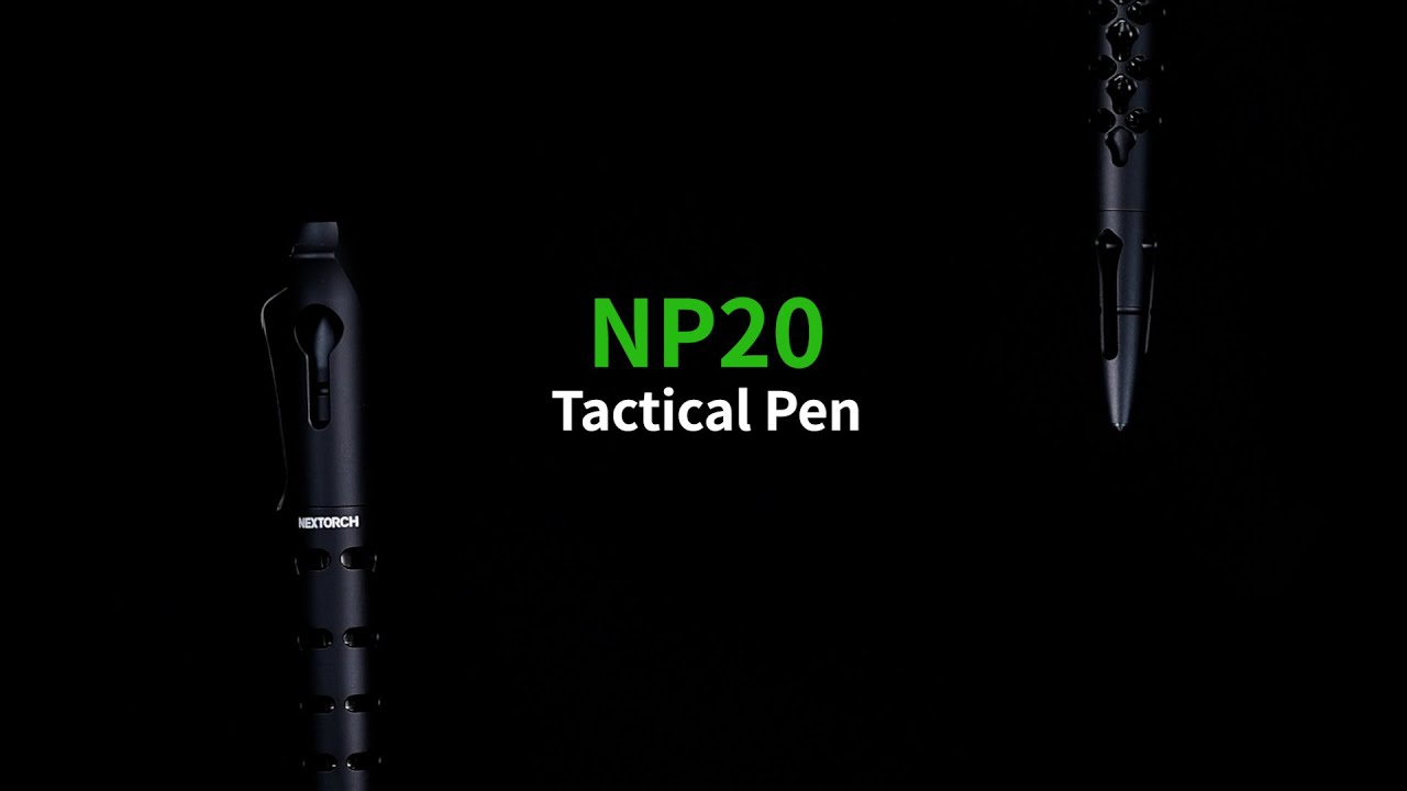 NEXTORCH NP20 Tactical Pen w/ Tungsten-Steel Tip #tactics #tacticalgear ...