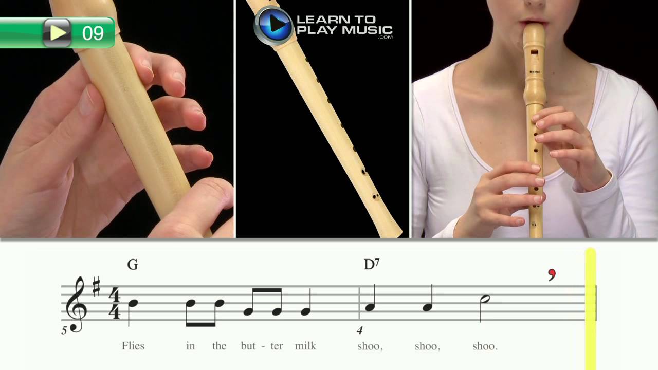 Ex009 Recorder Lessons for Young Beginners Book 2 ~ Progressive - YouTube
