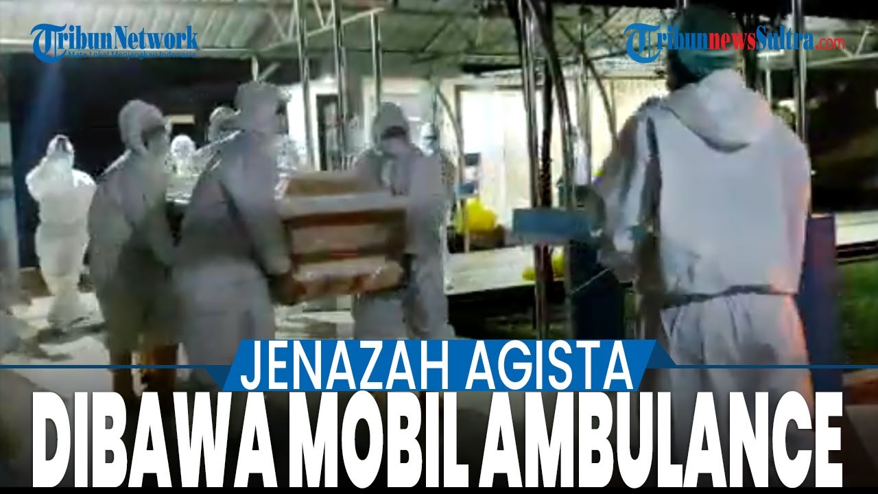 Detik-detik Peti Jenazah Istri Gubernur Sultra Agista Ariany Ali Mazi ...