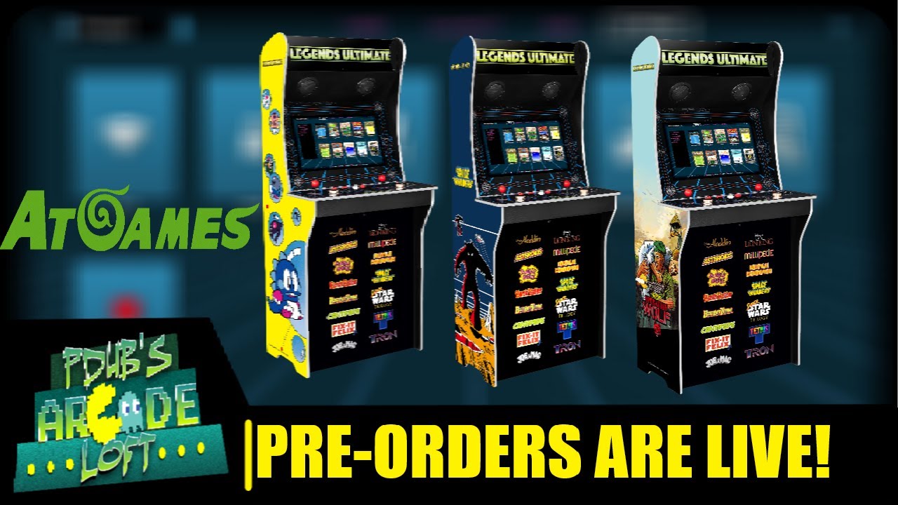 AtGames Legends Ultimate Artwork Pre-Orders are now LIVE! - YouTube