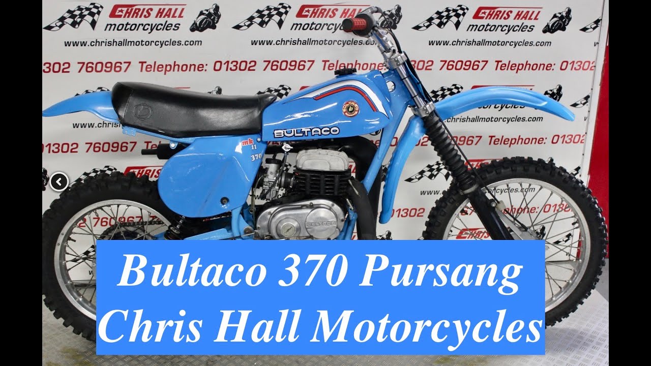 1978 Bultaco Pursang MK11 370cc @chrishallmotorcycles #motorcycles # ...