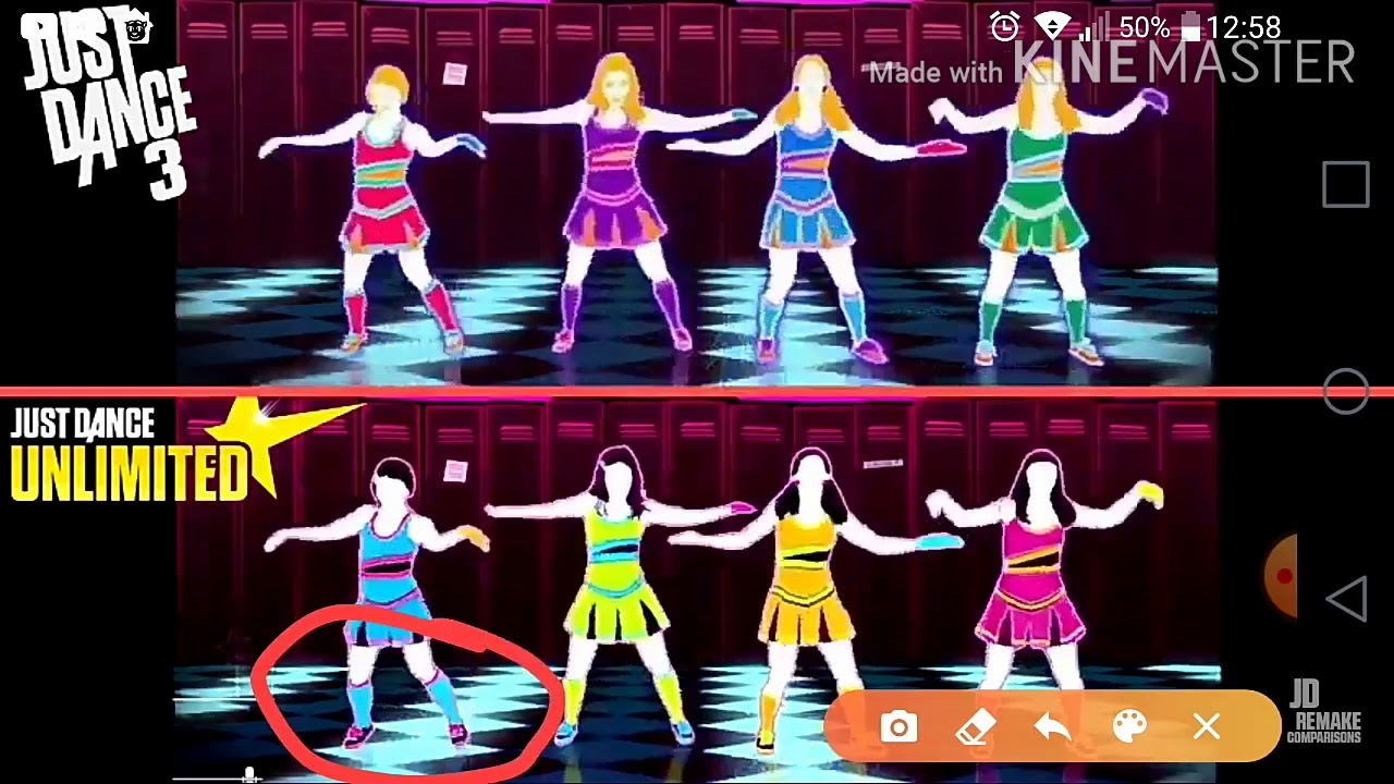 Just dance mistakes - YouTube
