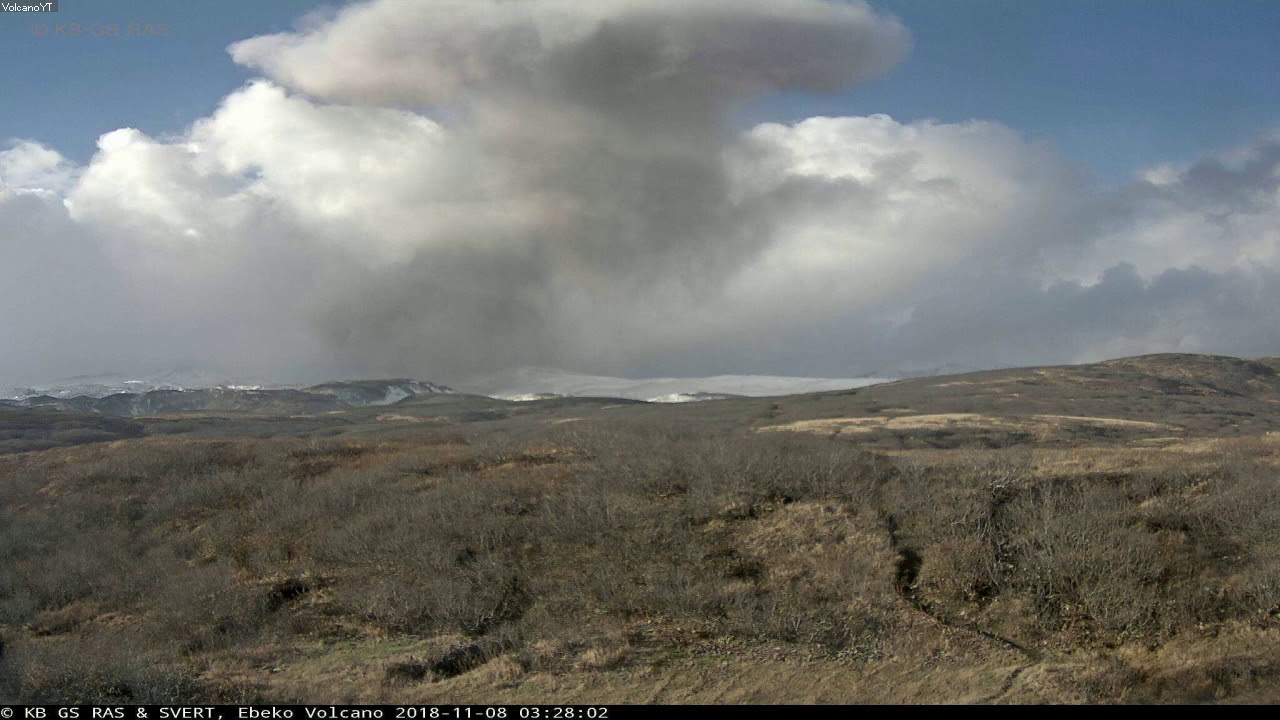 8/11/2018 WITA - Mt Ebeko TimeLapse - YouTube