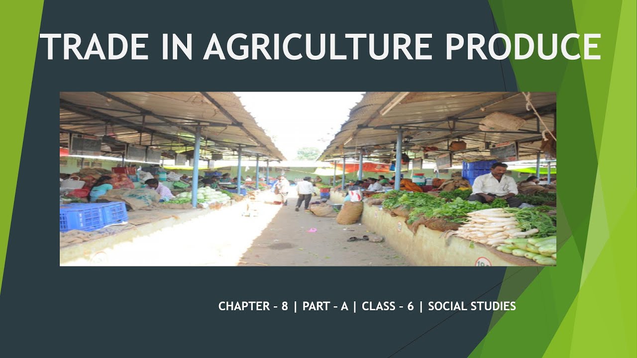 TRADE IN AGRICULTURE PRODUCE PART - A - YouTube