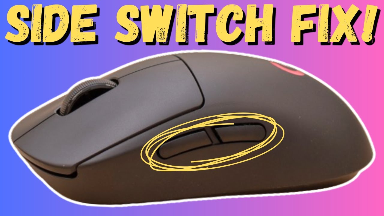 Logitech G Pro Side Switches FIX. - YouTube