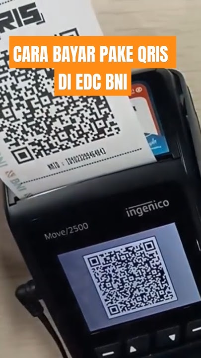 Cara bayar pake QRIS DI EDC BNI #edcbni #automobile #qris #qrisbni # ...