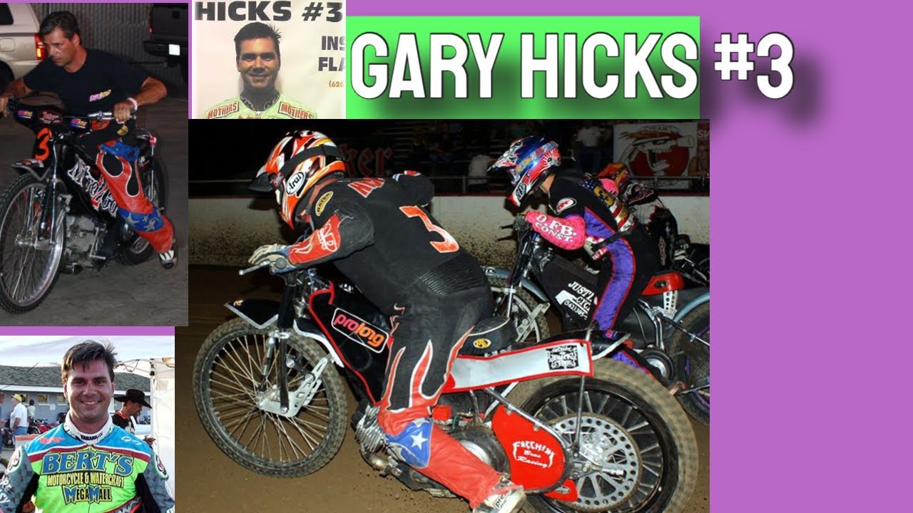 Gary Hicks #3 US Speedway Rider - YouTube