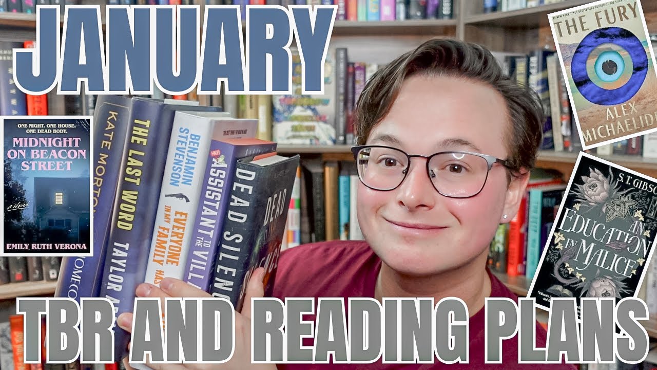 January TBR | reading plans, new releases and a fun announcement - YouTube