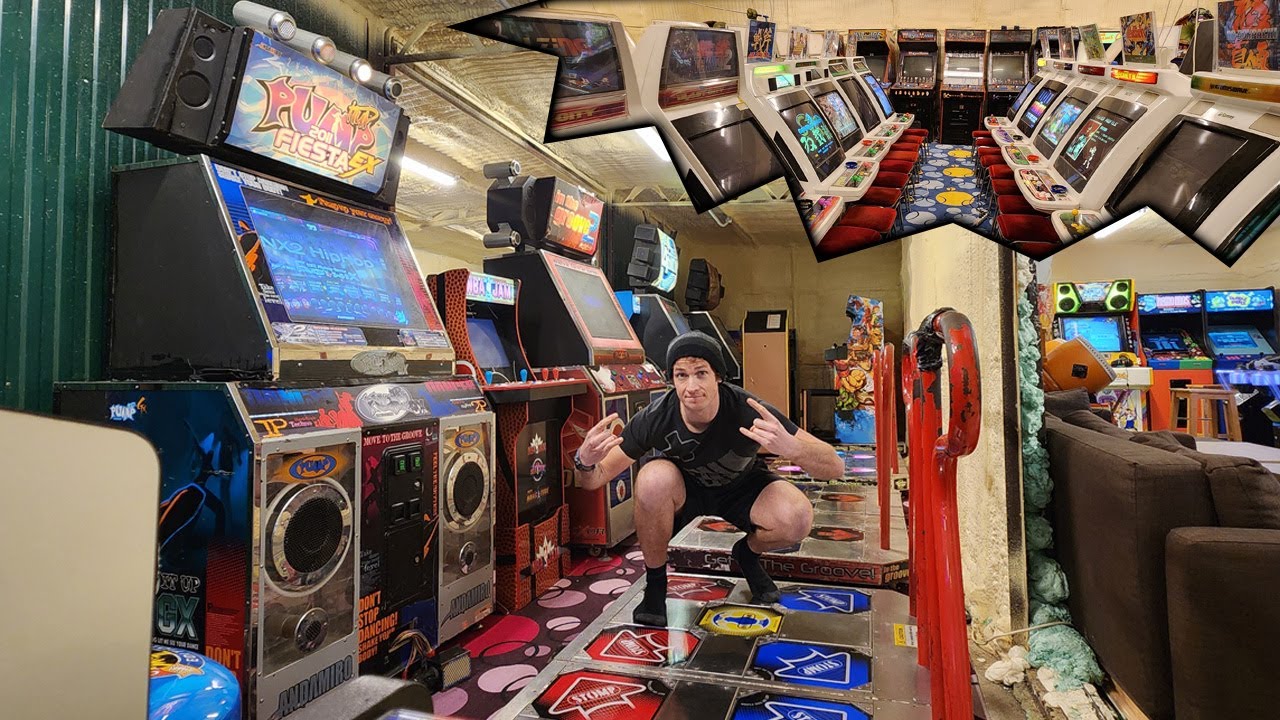 This Secret Arcade in Bratislava is MIND-BLOWING! 👾 ARKADY.SK | Arcade ...