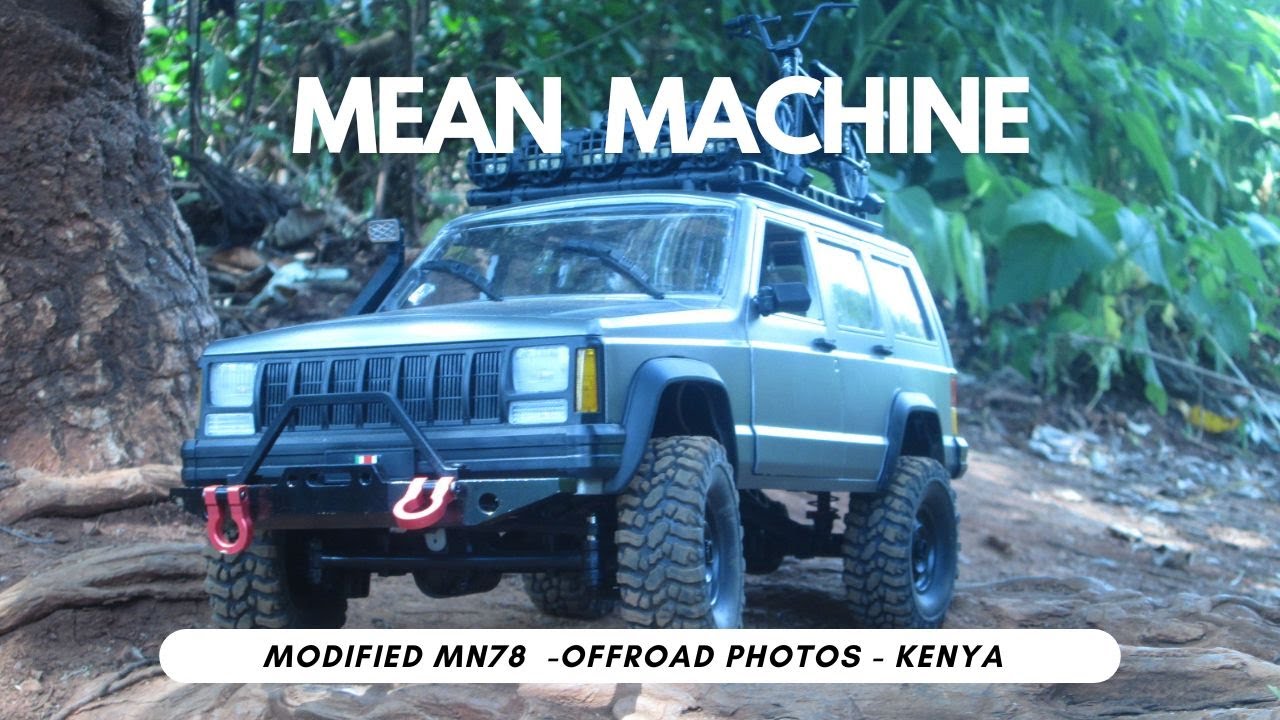 MN78 RC Project (Part 1) - Jeep Cherokee XJ (The Mean Machine) gets its ...