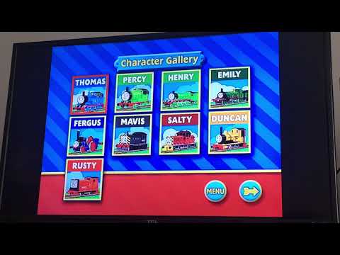 Thomas’ Halloween Adventures DVD Menu Walkthrough