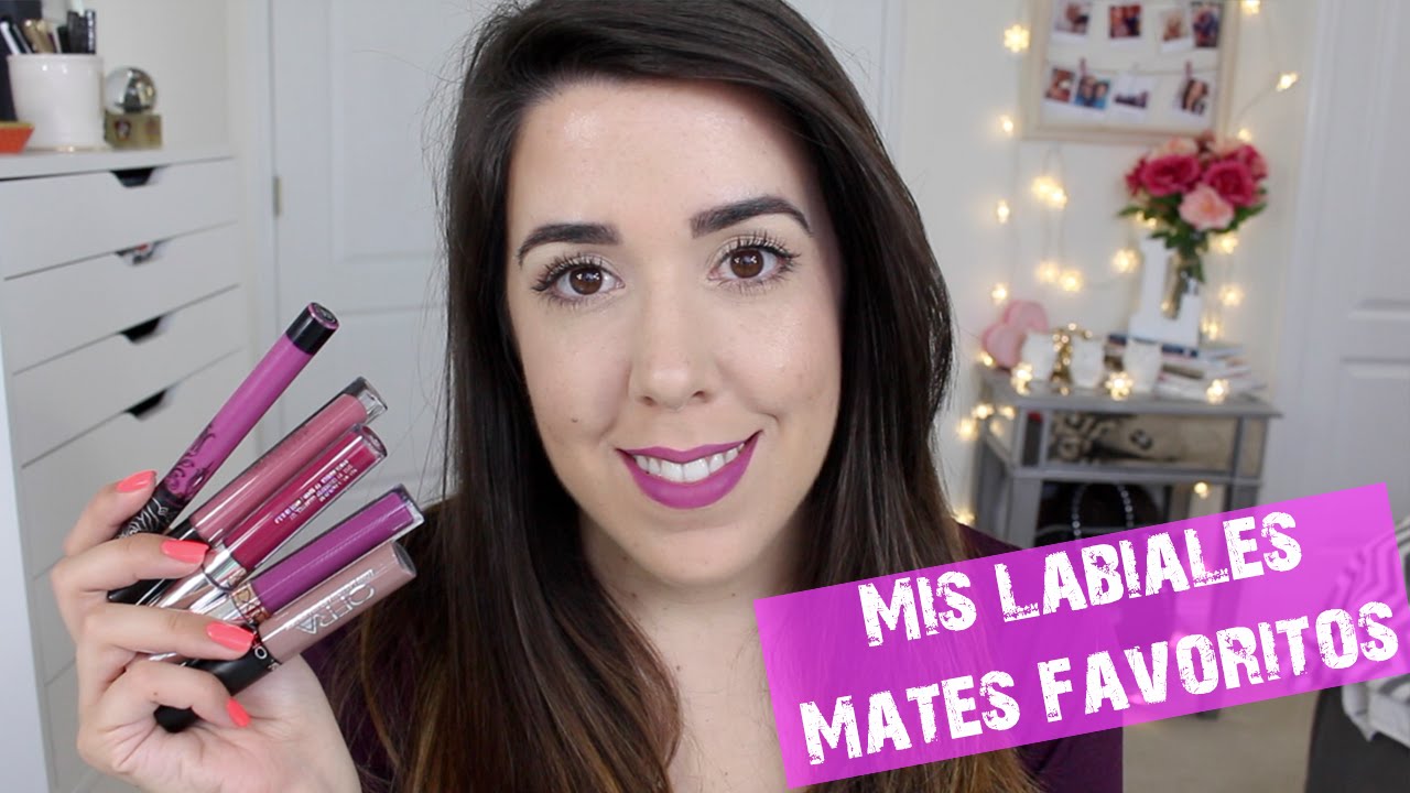 Top 8 Liquid Lipsticks | Mis marcas de labiales Mates Favoritos - YouTube