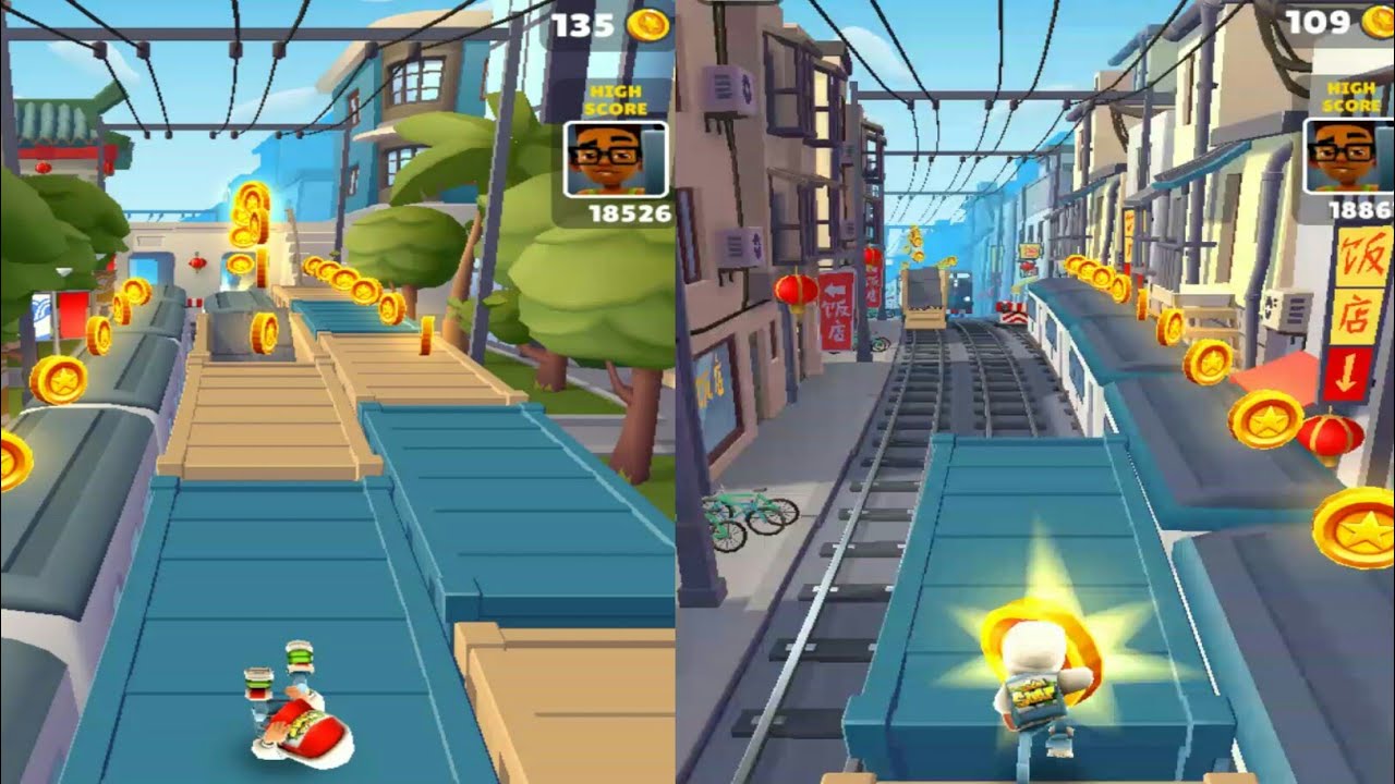 subway surf all levels game play - YouTube