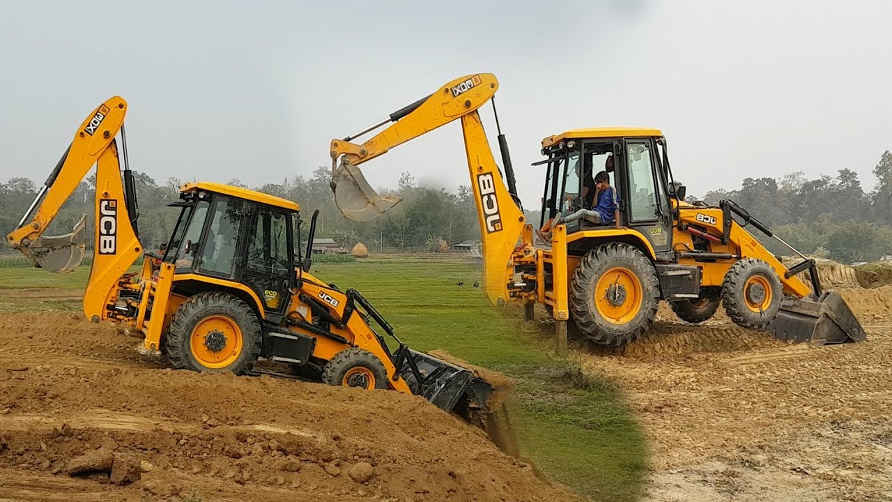 JCB Working on Mud - JCB VIDEO - YouTube