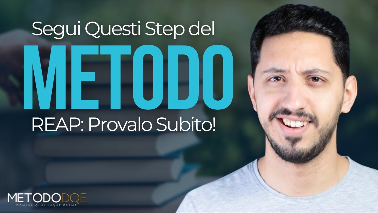 Un Metodo di Studio Semplice e Pronto all'Uso in 4 Step! - YouTube