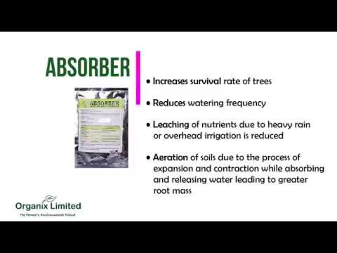 Tree Planting - Application of water retainer, humate powder and ...
