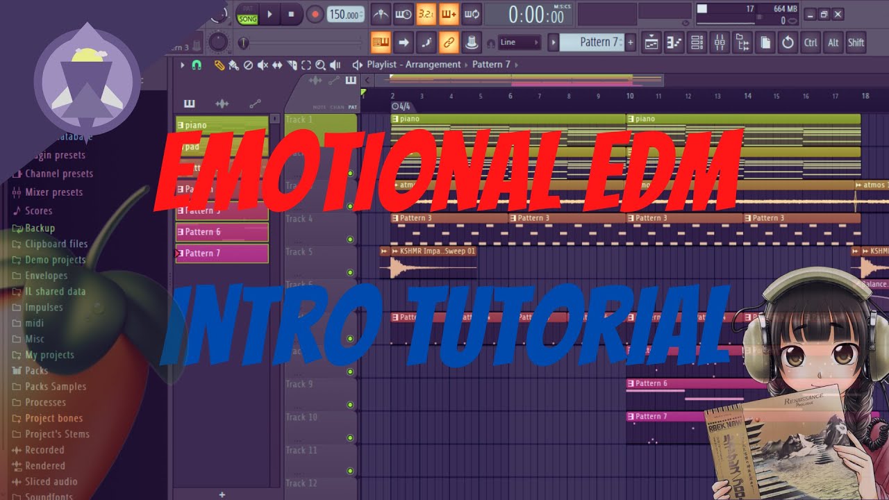 How To Make An Emotional EDM Intro | FL STUDIO 20 TUTORIAL!! - YouTube