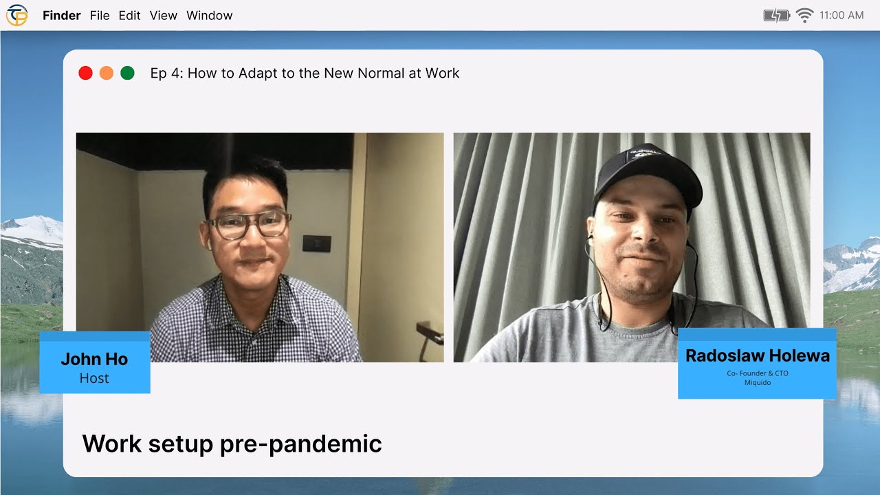 How to Adapt to the New Normal at Work w/ Radoslaw Holewa | The Remote Trends (CC available ...