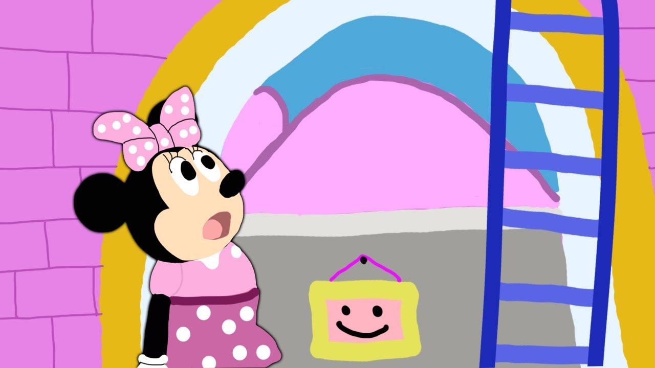 Minnie Mouse Bowtique Repair With Stairs *Drawing* Disney Junior ...