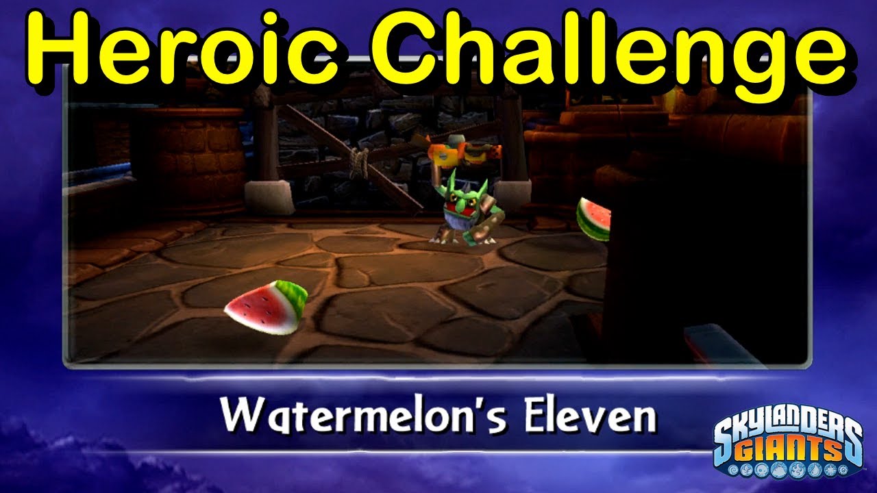 Skylanders Giants Watermelon's Eleven Review and Play Through - YouTube