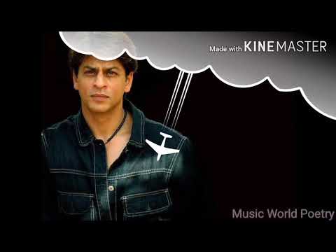 Shahrukh Khan | Emotional Poetry Status | WhatsApp Status Video | Sad Shayari Video | SRK Sad Status