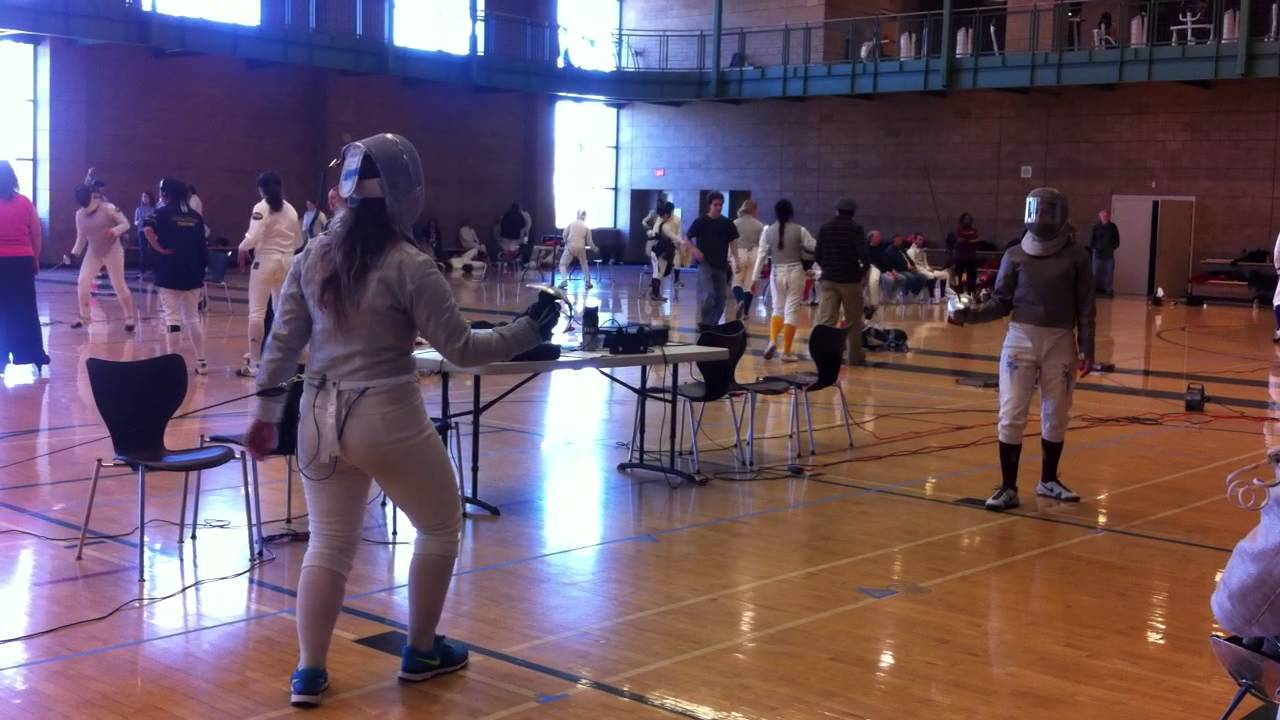 UCI fencing tournament 2013 UCSB vs ASU part 1 - YouTube