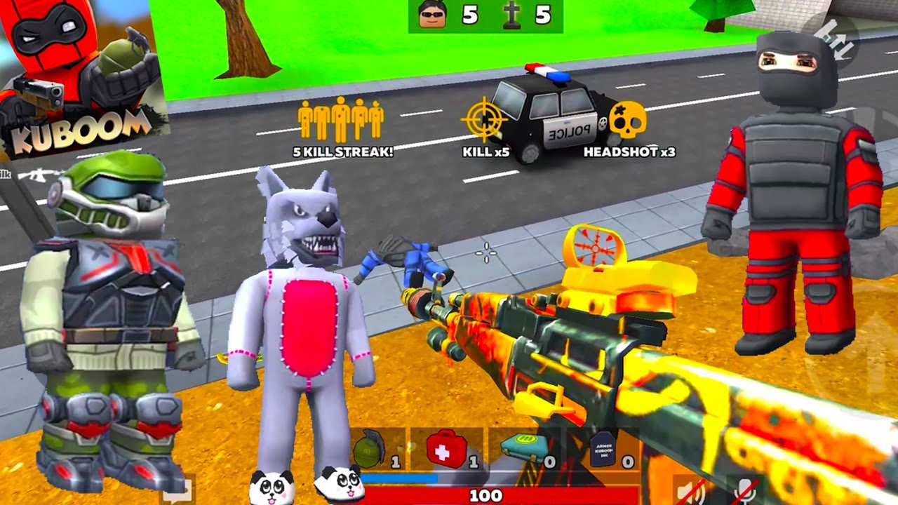 KUBOOM 3D - BATTLE ROYALE *NEW TEST* - YouTube