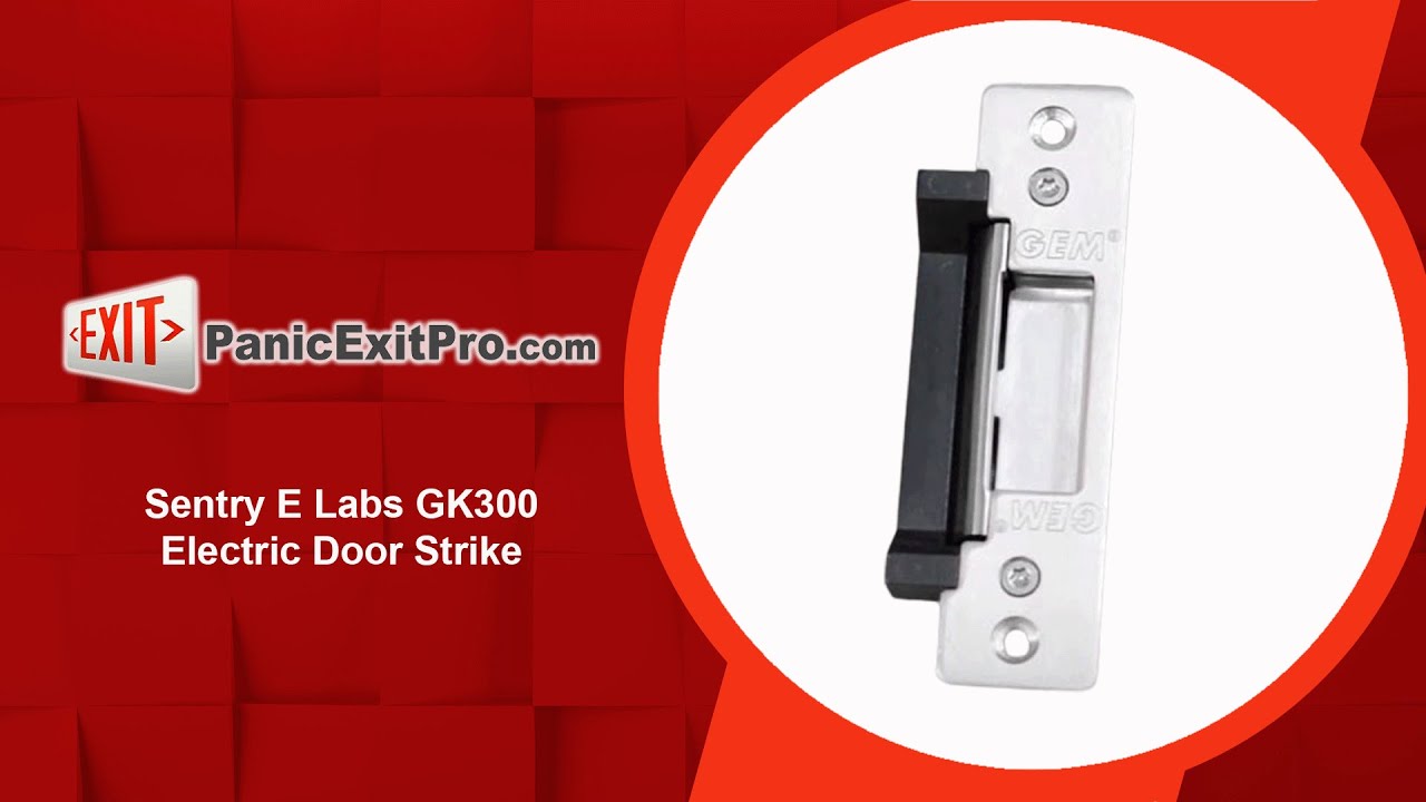 How To Use GK300 Electric Door Strike - YouTube