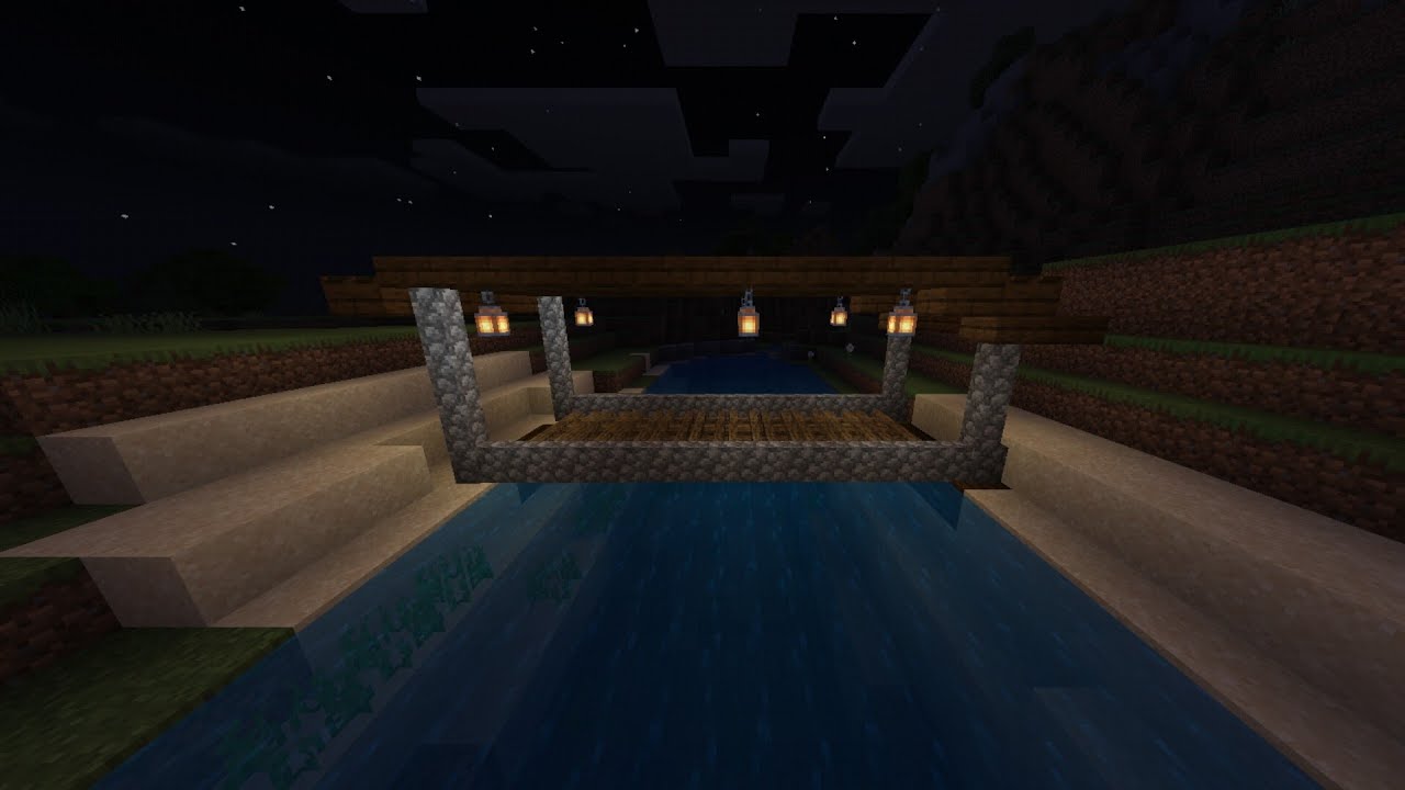 HOW TO BIULT BRIDGE IN MINICRAFT - YouTube
