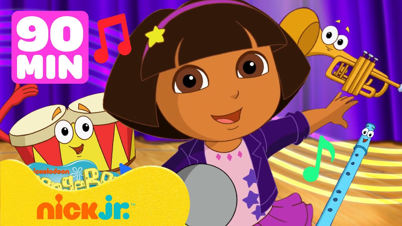 Dora l’esploratrice | Maratona musicale di Dora l'esploratrice! | Nick Jr. Italia - YouTube