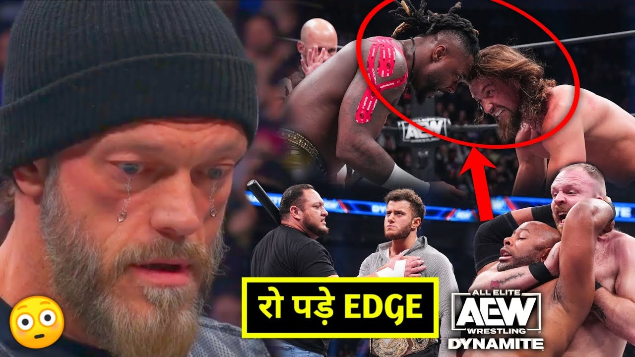 AEW Dynamite Full Show HIGHLIGHTS : OMG !! Edge is CRYING 👀 Jay White ...