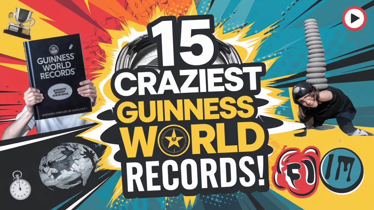 15 Craziest Guinness Book OF World Records - YouTube