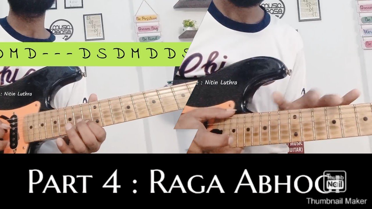 Raga : Abhogi | Varnam : Evari Bhodana(Charanam) | Without Gamakas ...