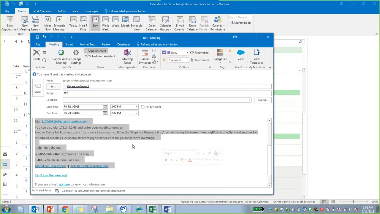 Scheduling WebEx Meeting and assigning Alternate Hosts in Productivity ...