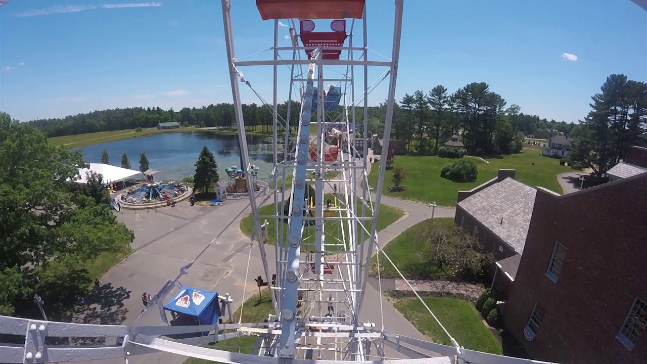 Edaville Family Theme Park GoPro: Big Eli the Ferris Wheel - YouTube