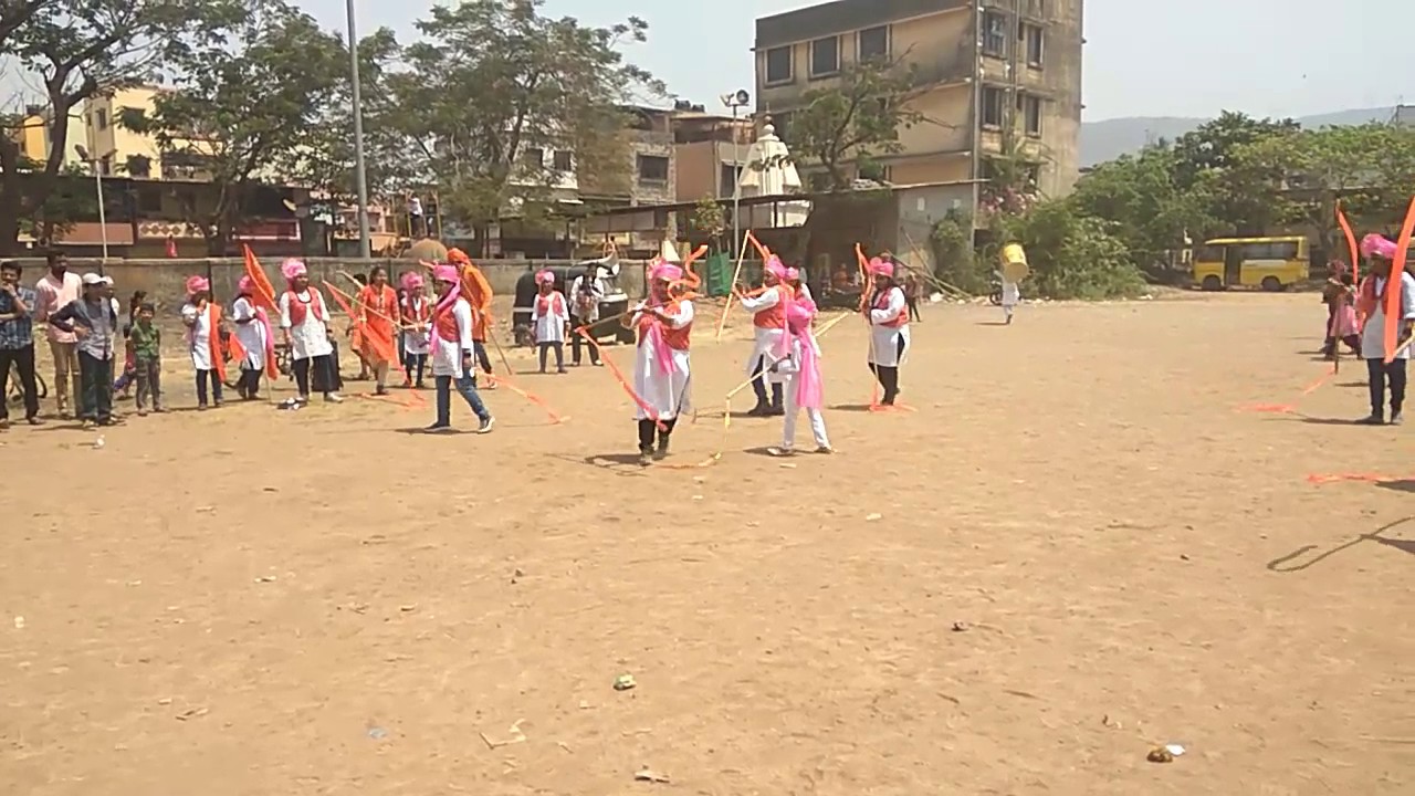 Lathi Kathi Talwar | Marathi New year Performance!!!! @Airoli, navi ...