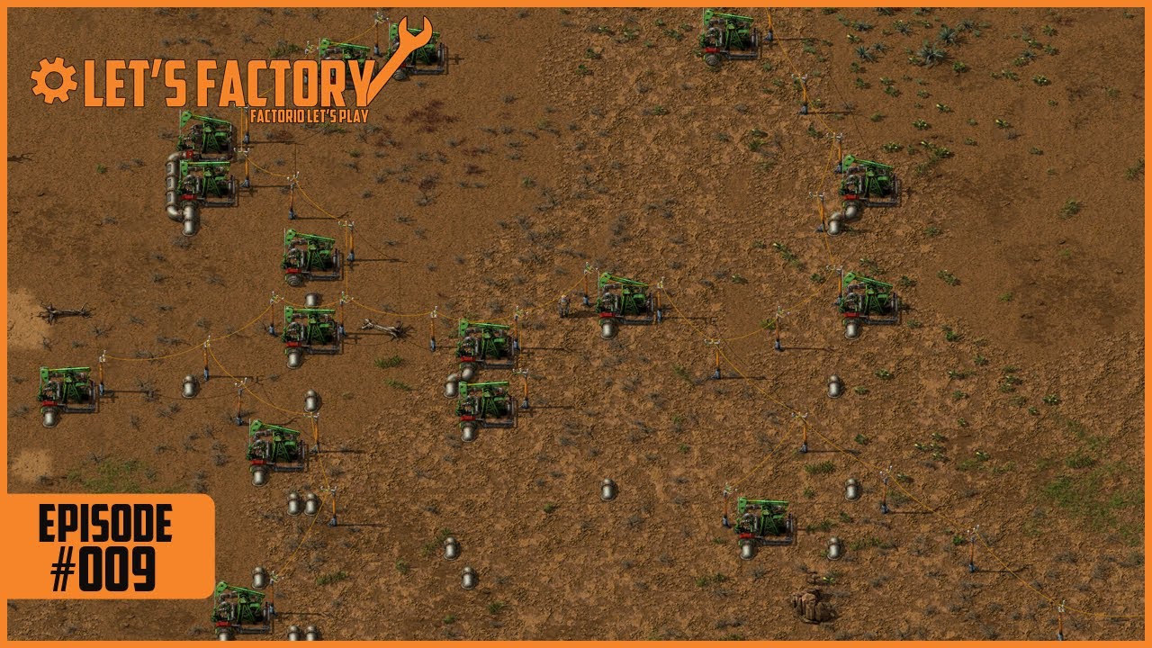 Let's Factory Factorio EP9 - Massive Oil - YouTube