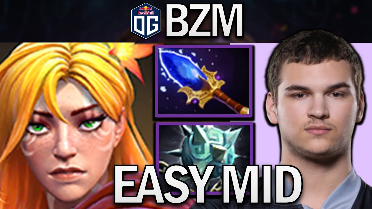 Windranger Dota 2 Gameplay OG.BZM with 18 Kills and Maelstrom - YouTube