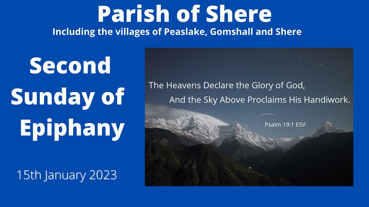 2nd Sunday of Epiphany - Divine Revelation through Creation and Human Nature - YouTube