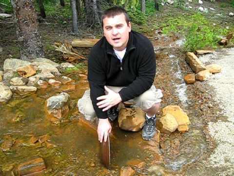 Gold Mining with Pan - YouTube